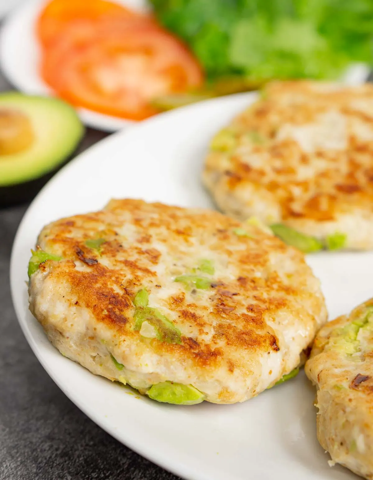 Avocado Chicken Burgers | Babaganosh