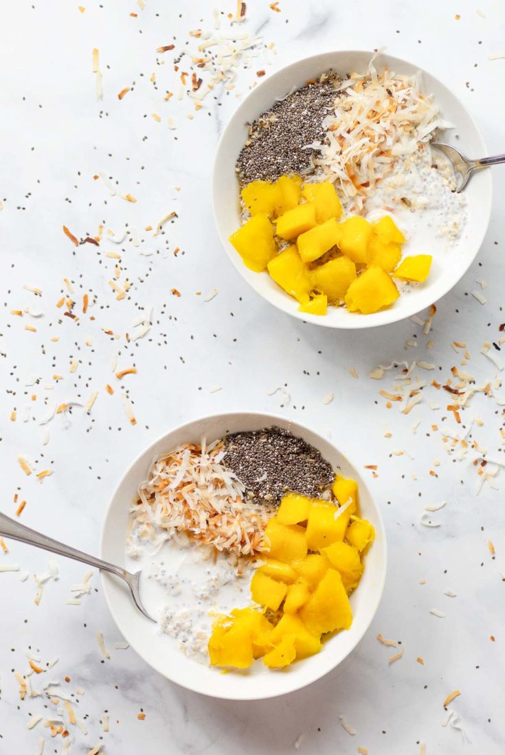 Mango Oatmeal | Babaganosh