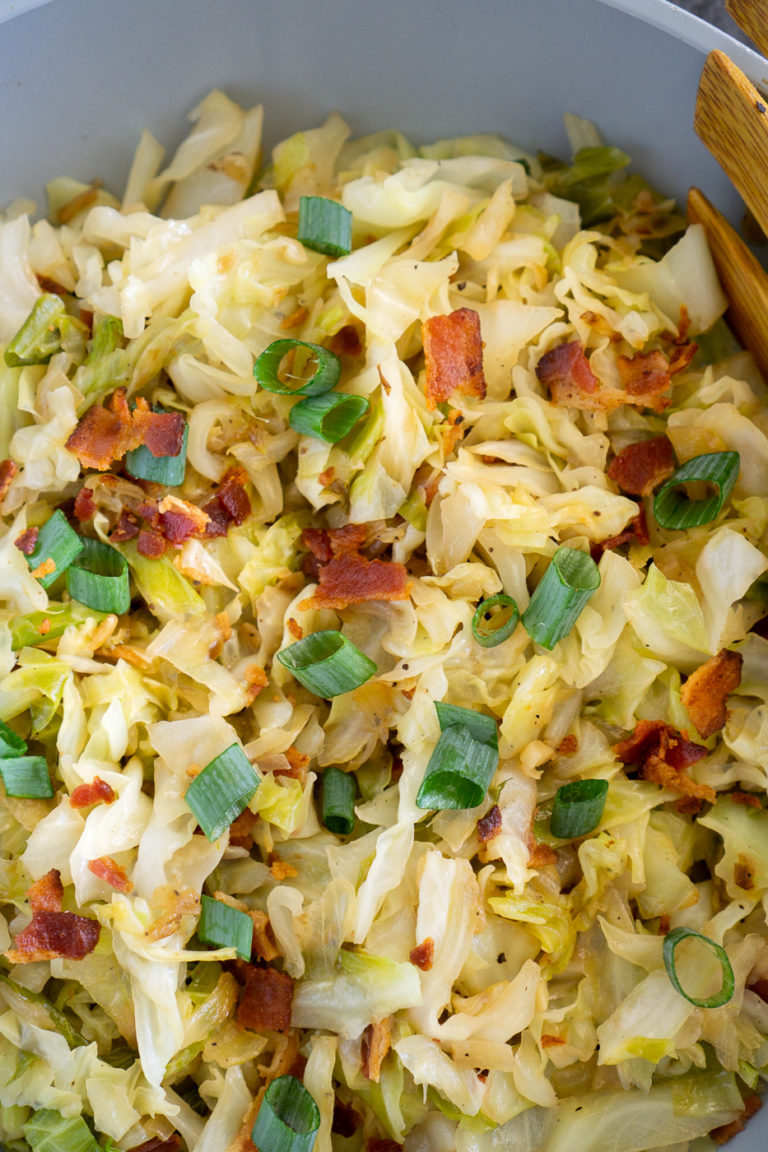 Sauteed Cabbage with Bacon | Babaganosh