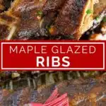 Maple Glazed Ribs in the Oven | Babaganosh