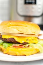 Instant Pot Hamburgers (Copycat In N Out Burger!) | Babaganosh