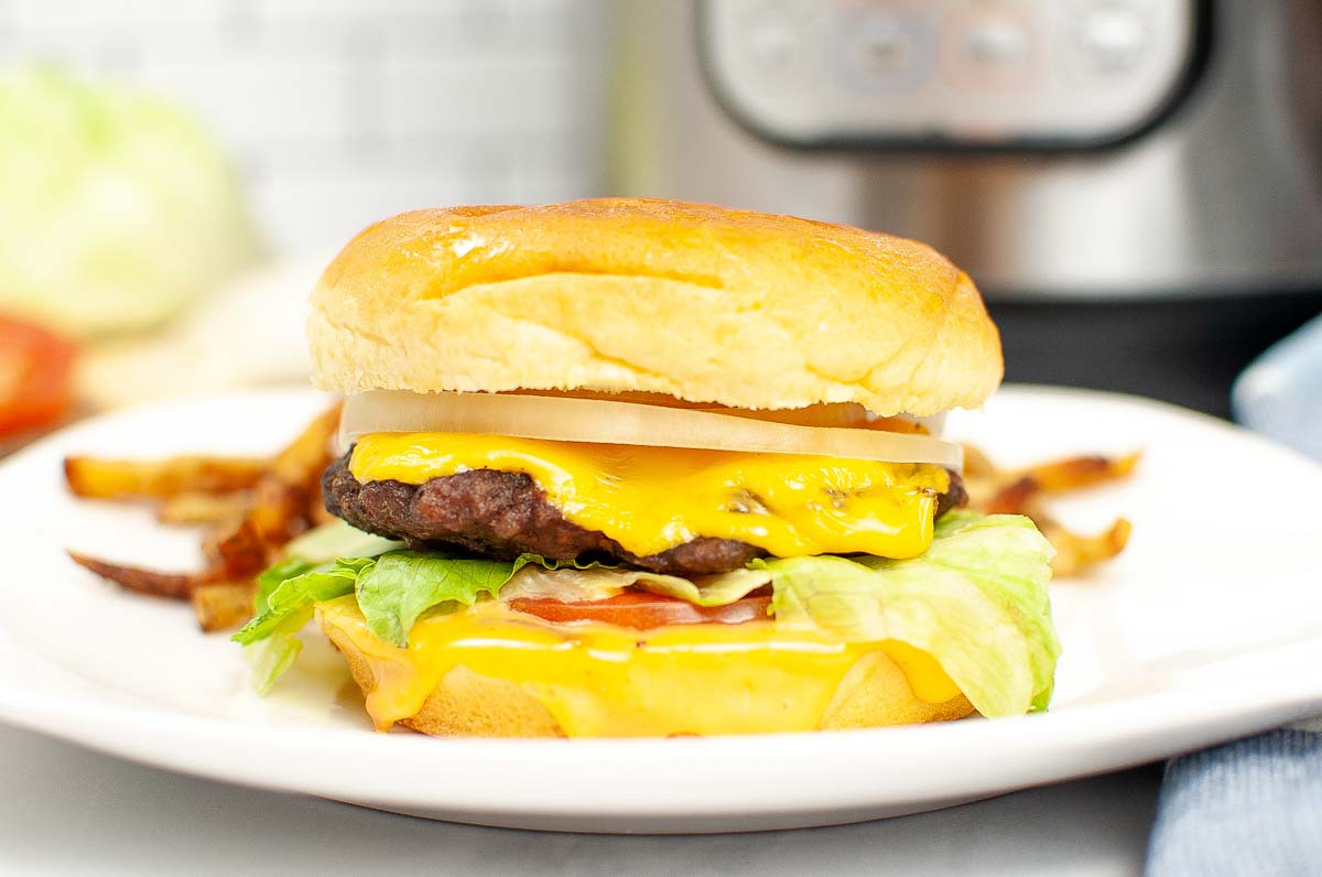 Instant Pot Hamburgers (Copycat In N Out Burger!) | Babaganosh