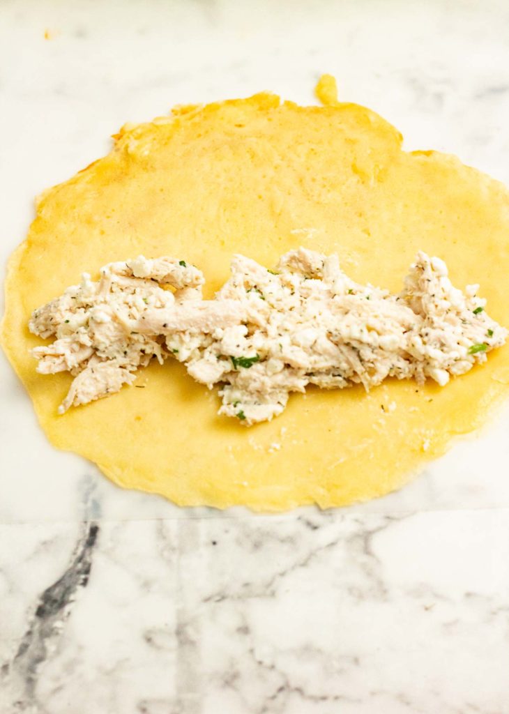 Savory Chicken Crepes | Babaganosh