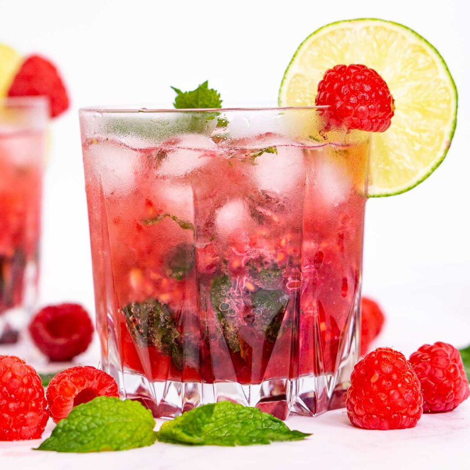 Raspberry Mojitos | Babaganosh