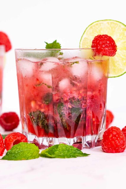 Raspberry Mojitos | Babaganosh