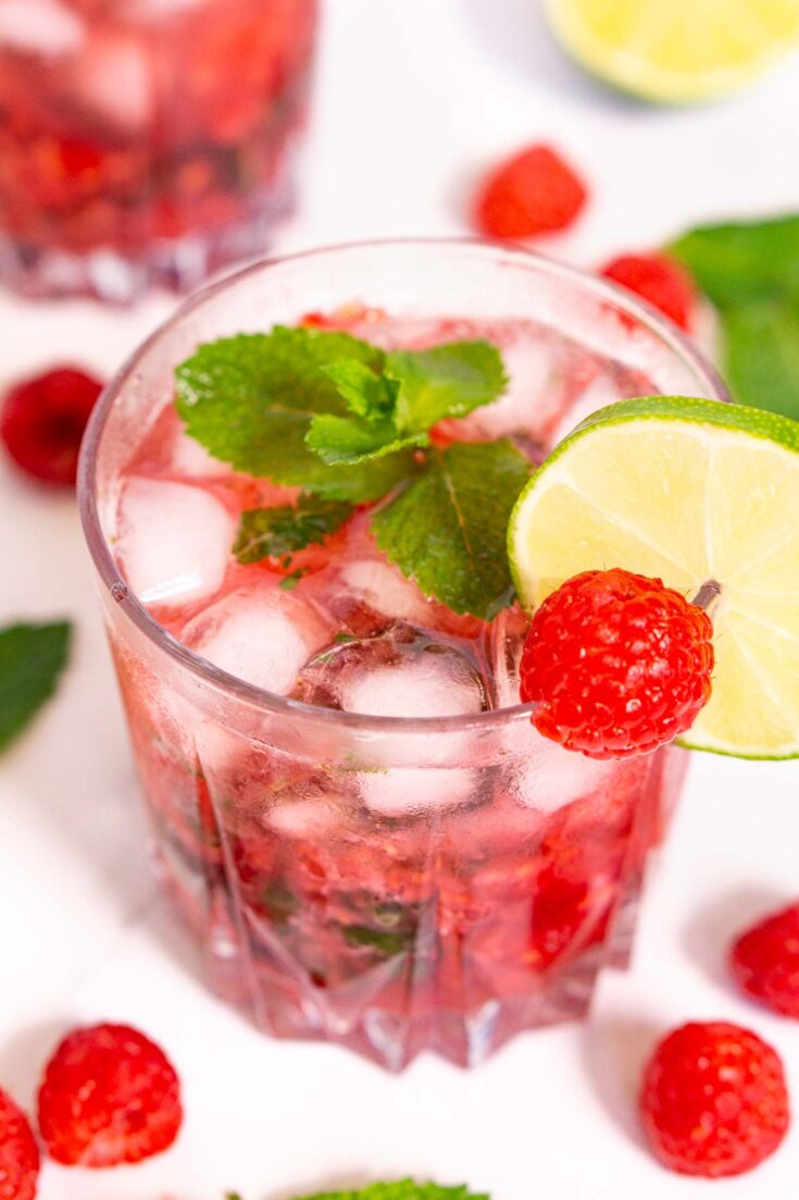 Raspberry Mojitos | Babaganosh