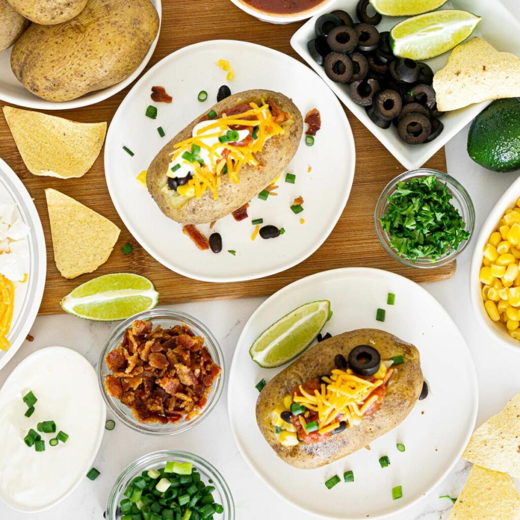 Baked Potato Bar | Babaganosh