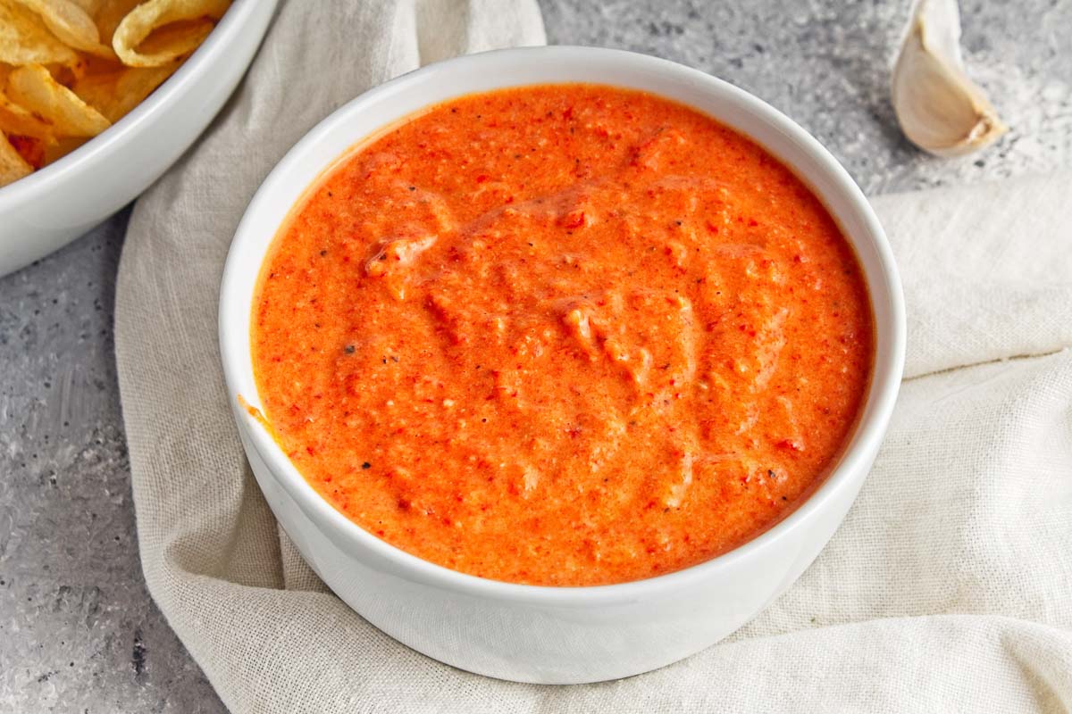 Roasted Red Pepper Dip | Babaganosh