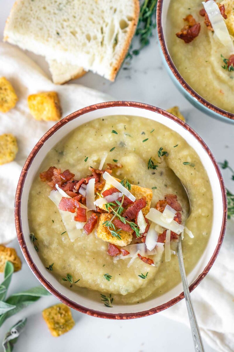 Easy Parsnip Soup (Instant Pot and Stovetop) | Babaganosh