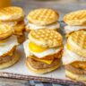 Fried Quail Egg Mini Breakfast Sandwiches | Babaganosh