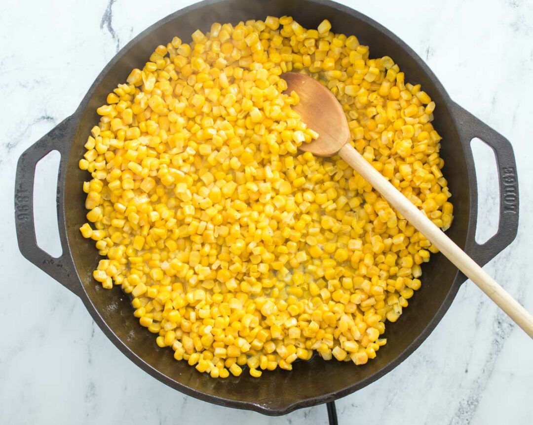 Honey Butter Skillet Corn | Babaganosh