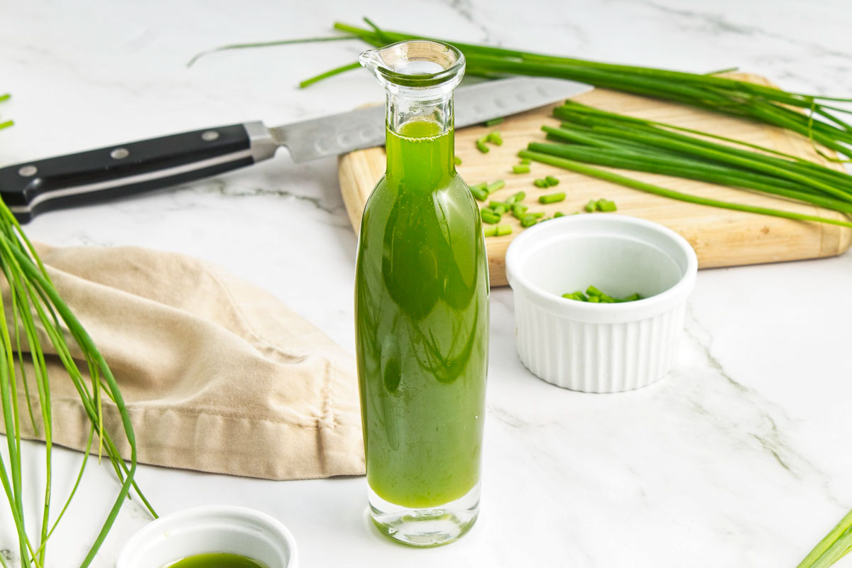 Chive Oil | Babaganosh