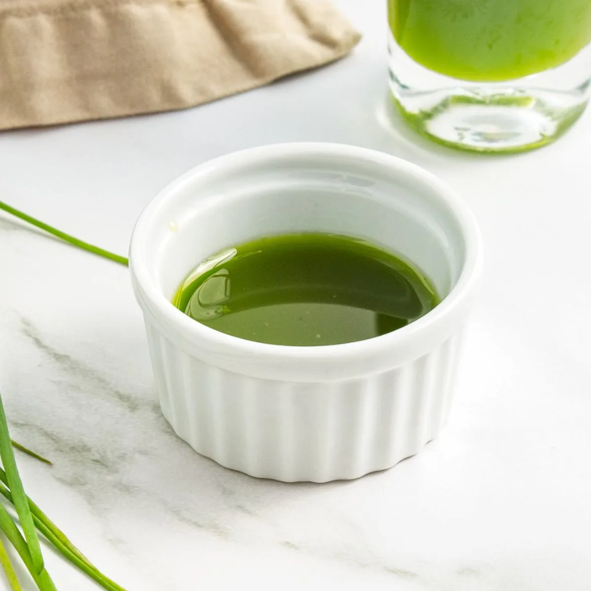 Chive Oil | Babaganosh