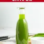 Chive Oil | Babaganosh