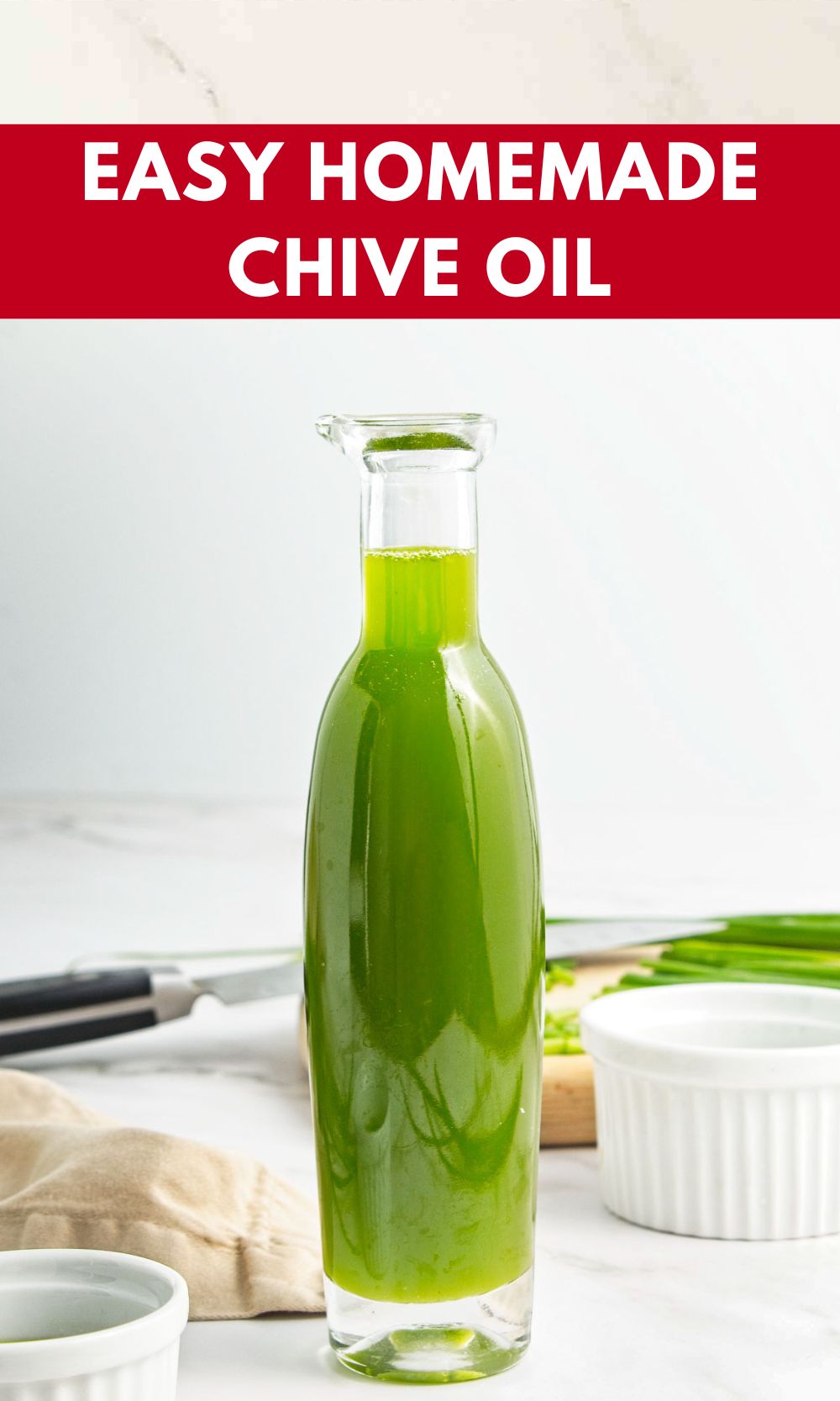 Chive Oil | Babaganosh