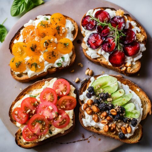 50 Cottage Cheese Toast Topping Ideas | Babaganosh