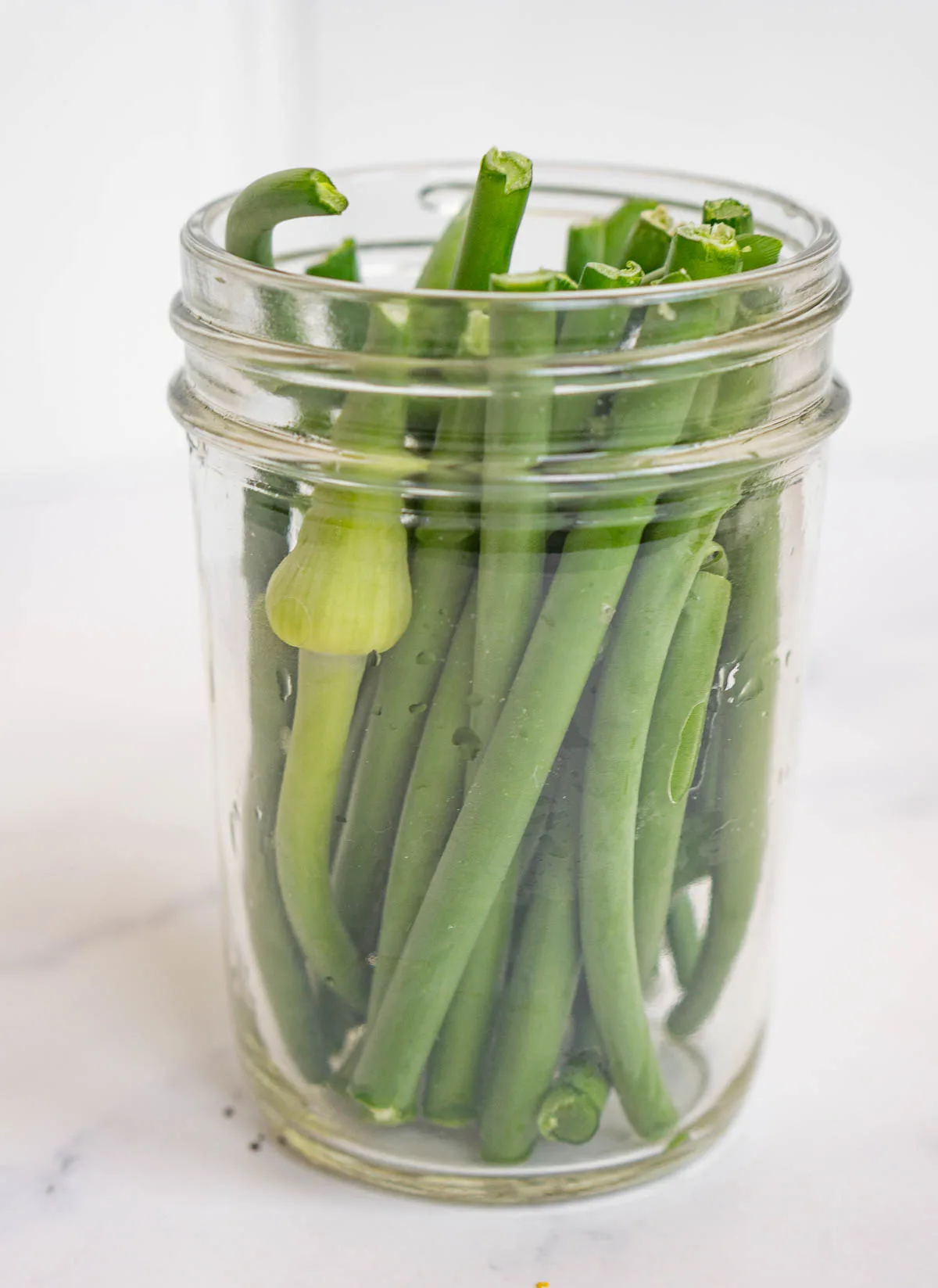 Pickled Garlic Scapes | Babaganosh
