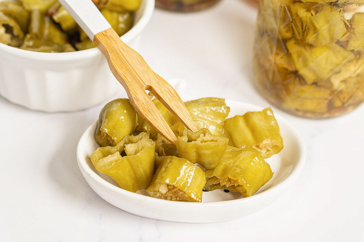 Pickled Shishito Peppers | Babaganosh