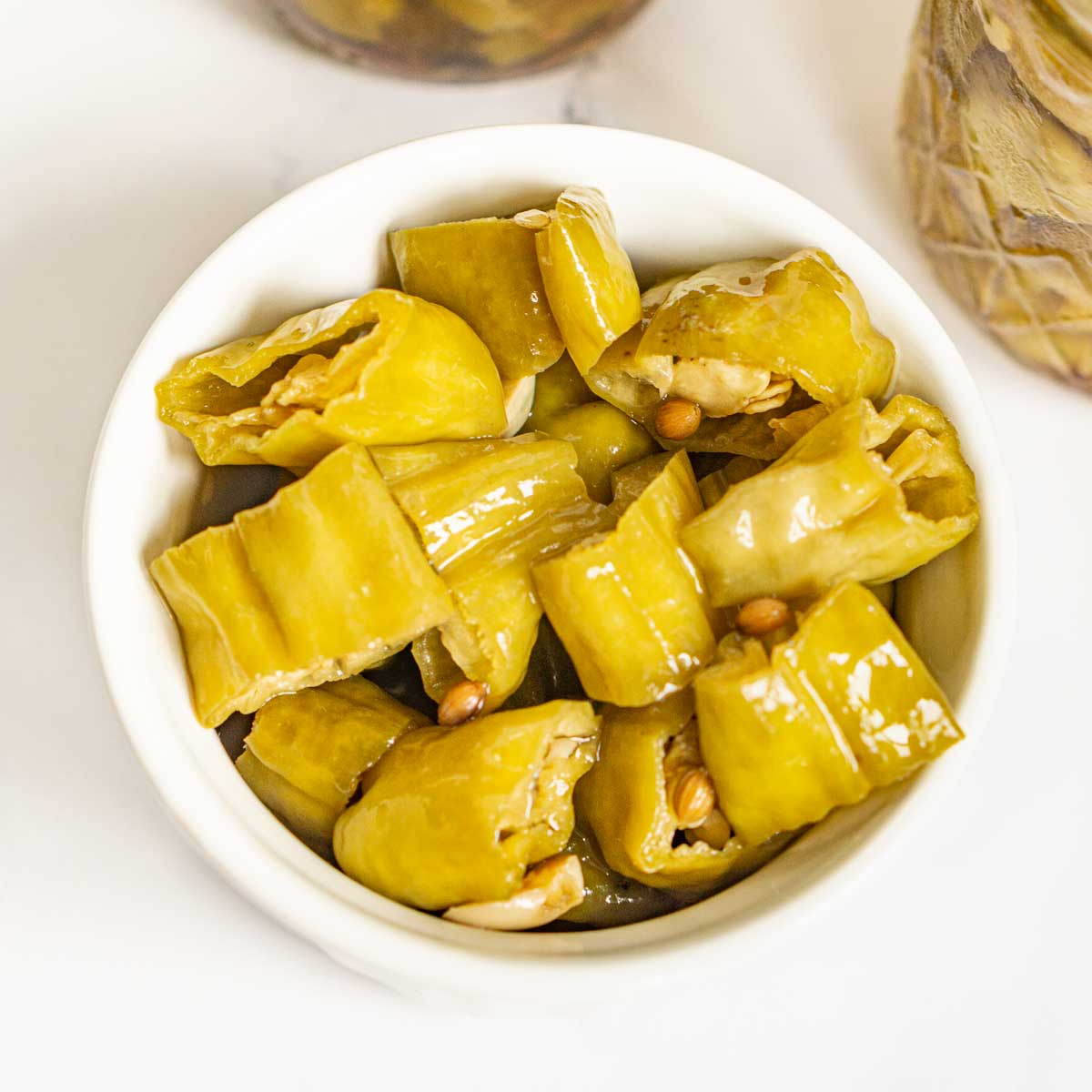 Pickled Shishito Peppers | Babaganosh