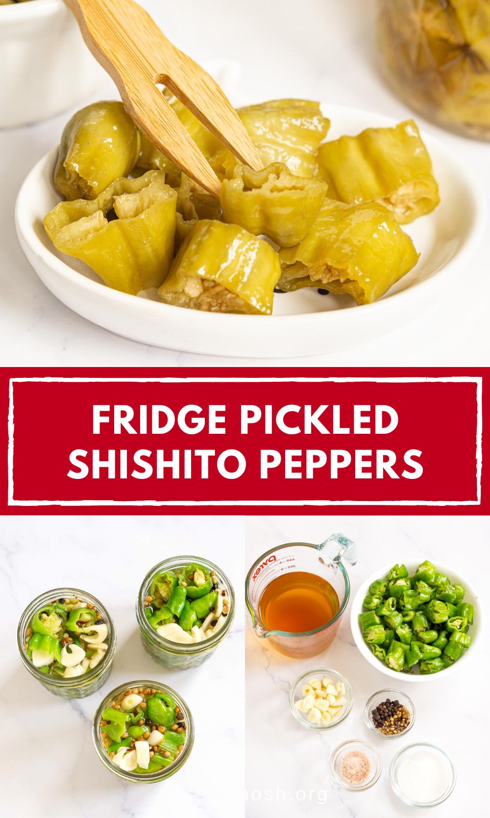 Pickled Shishito Peppers | Babaganosh