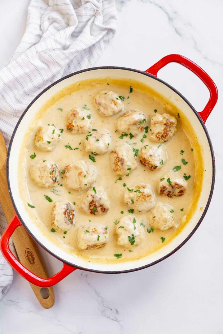 Chicken Swedish Meatballs