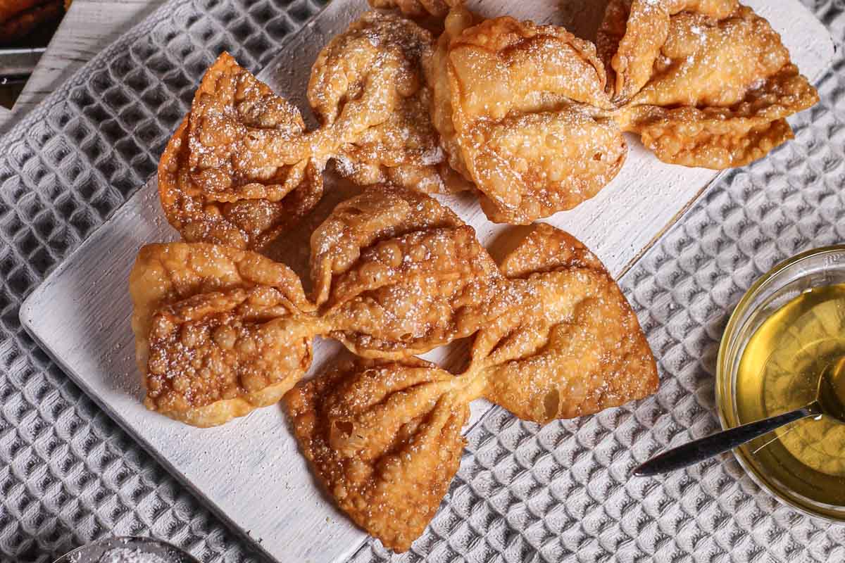 Hvorost (Khrustyky Fried Cookies) | Babaganosh