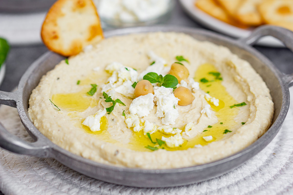 Feta Hummus | Babaganosh