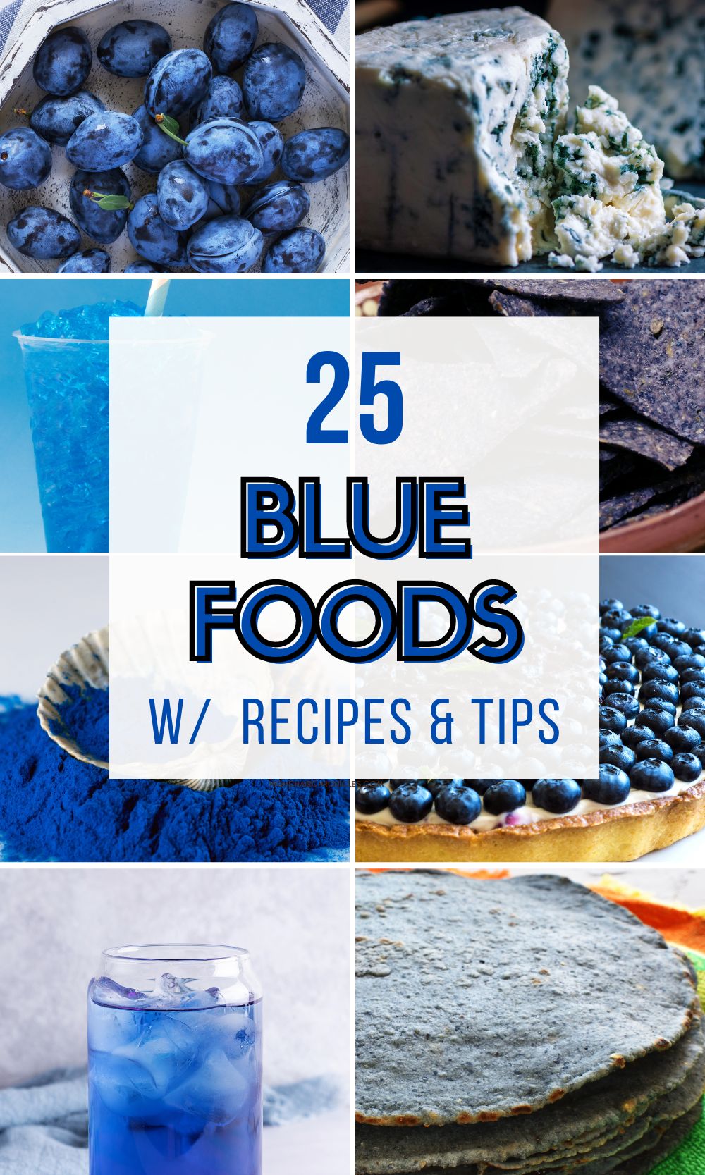 25 Blue Foods and Drinks | Babaganosh