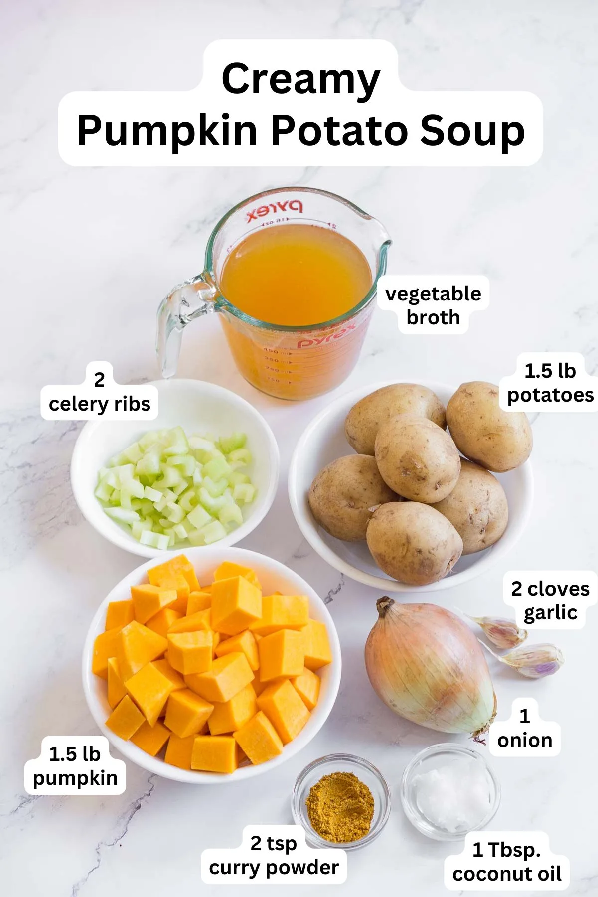 Pumpkin Potato Soup with Sourdough Croutons | Babaganosh