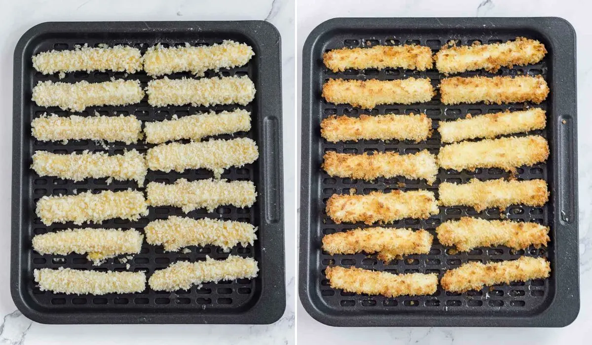 Paneer Fries With Two Dips (Air Fryer and Oven Baked) | Babaganosh