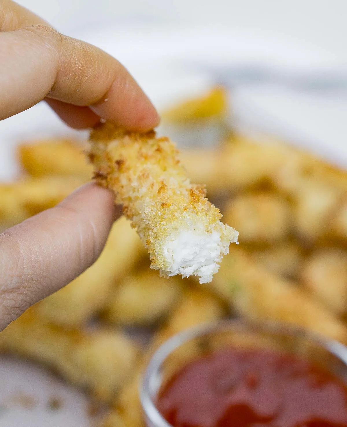 Paneer Fries With Two Dips (Air Fryer and Oven Baked) | Babaganosh