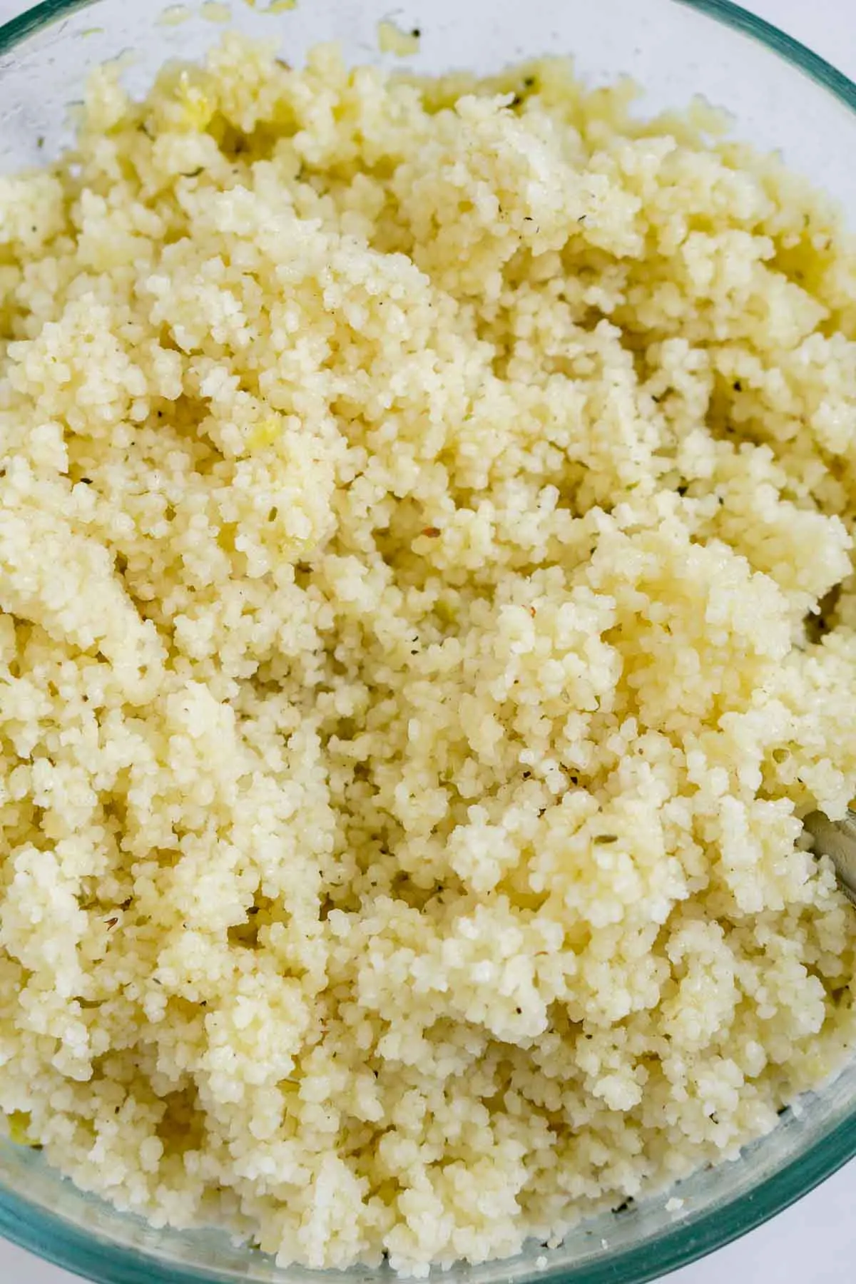 Couscous Halloumi Salad | Babaganosh