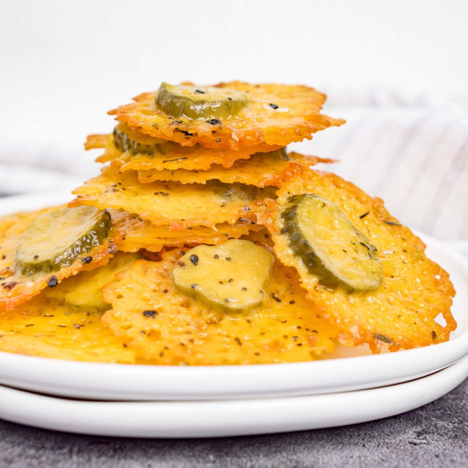 Cheese Pickle Chips (2 Ingredients!) | Babaganosh