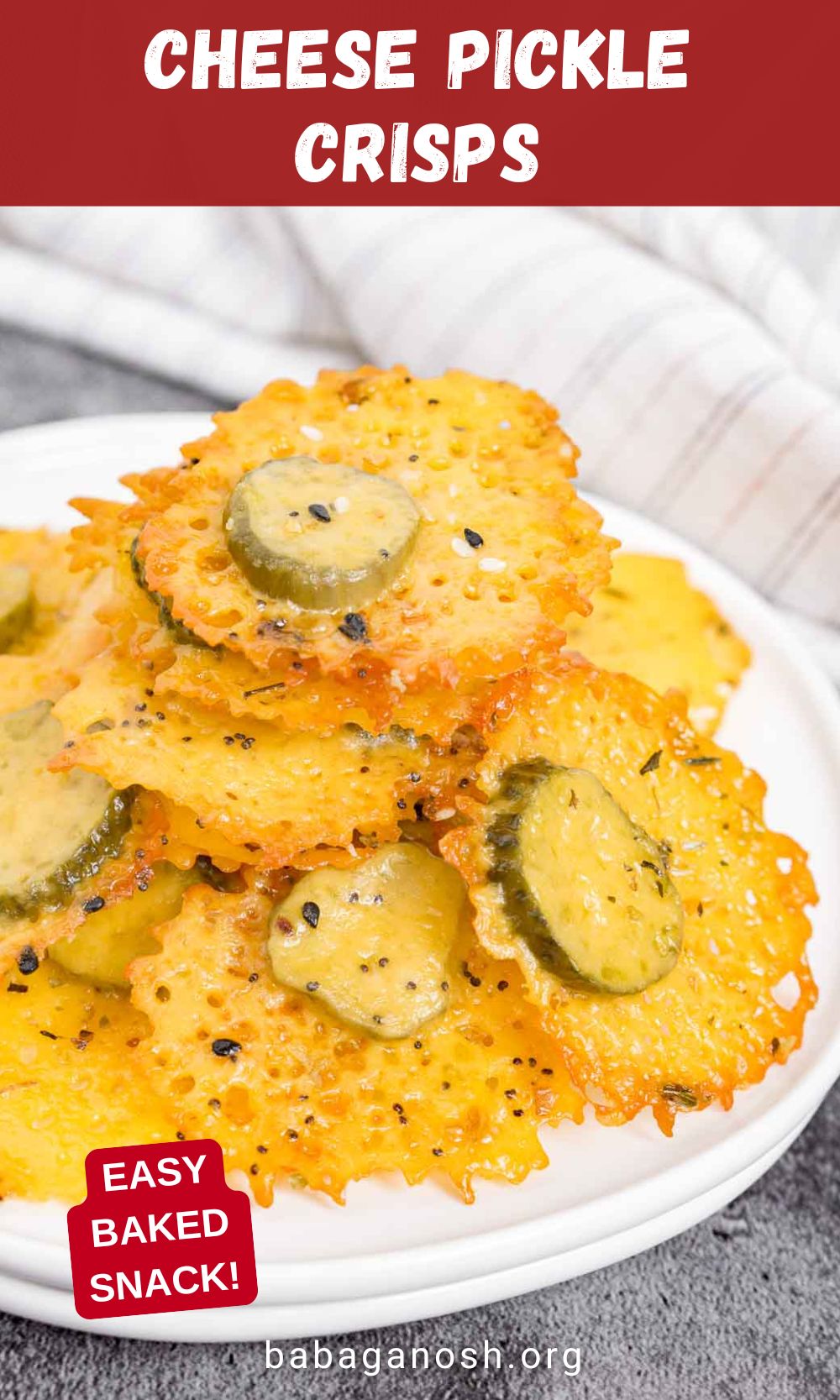 Cheese Pickle Chips (2 Ingredients!) | Babaganosh