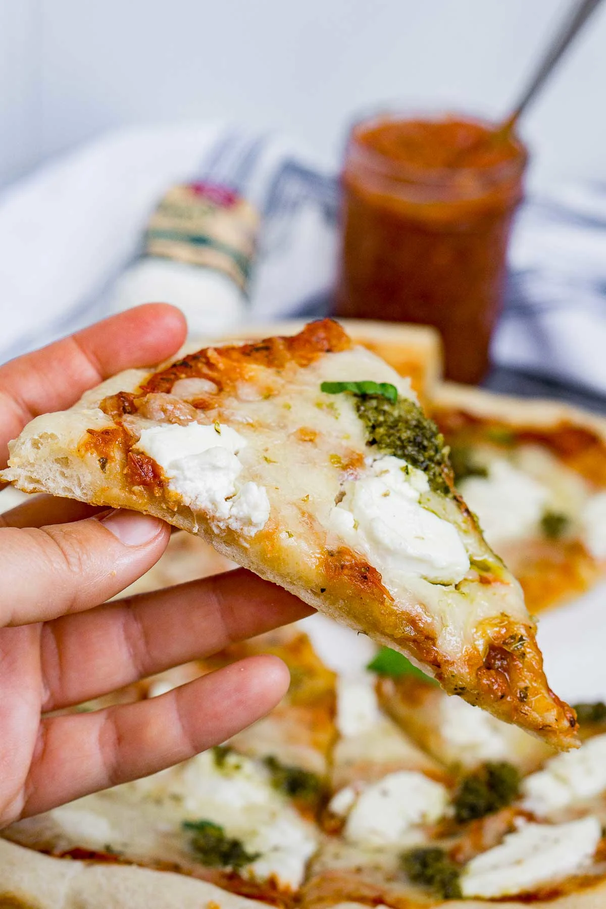 Goat Cheese Pizza | Babaganosh
