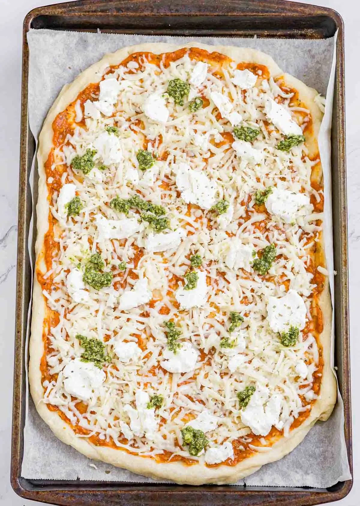 Goat Cheese Pizza | Babaganosh