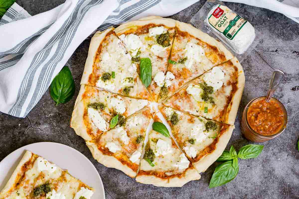 Goat Cheese Pizza | Babaganosh