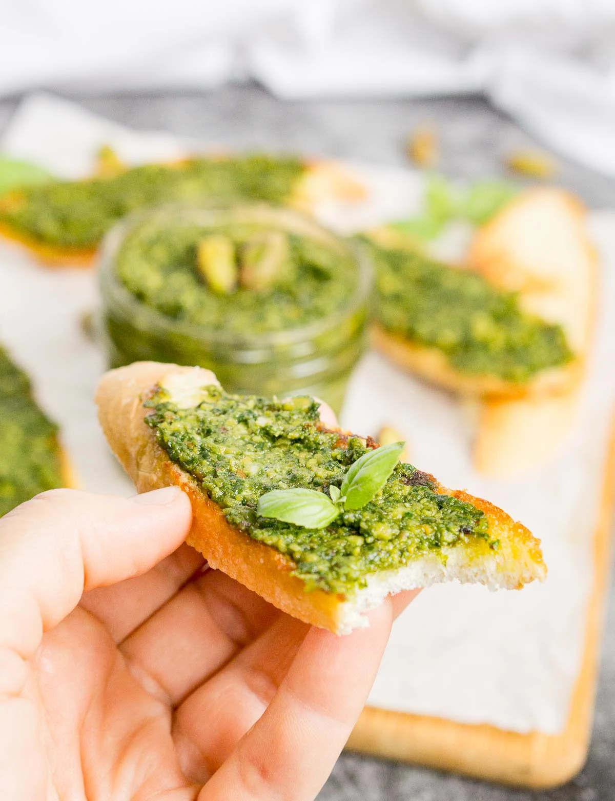 Pistachio Pesto | Babaganosh