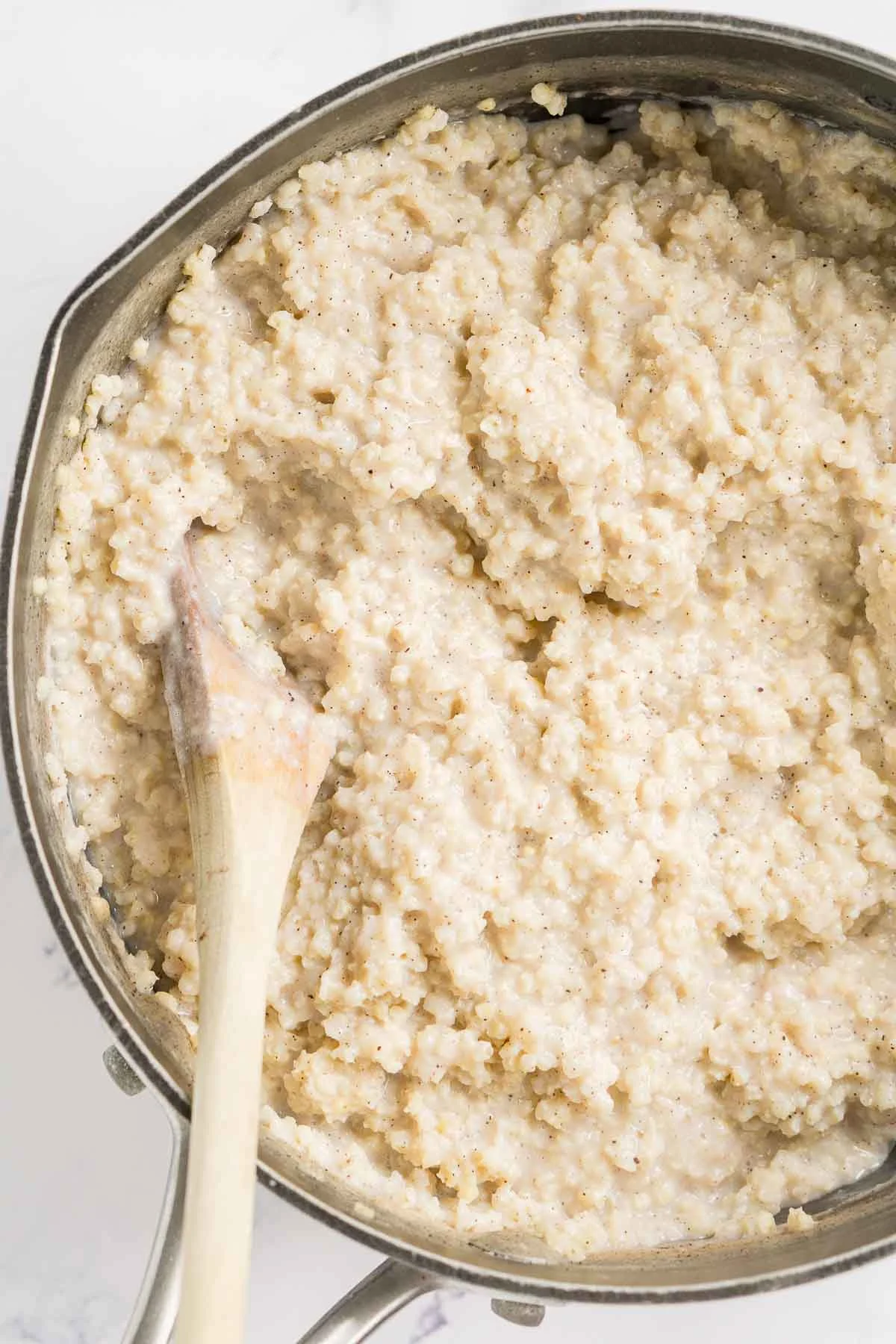 Millet Porridge with Caramelized Apples | Babaganosh