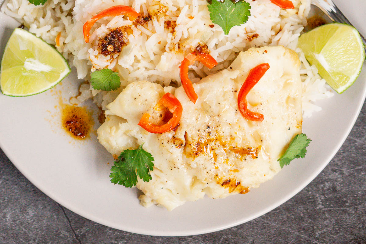 Coconut Poached Fish (15 Minute Dinner!) | Babaganosh